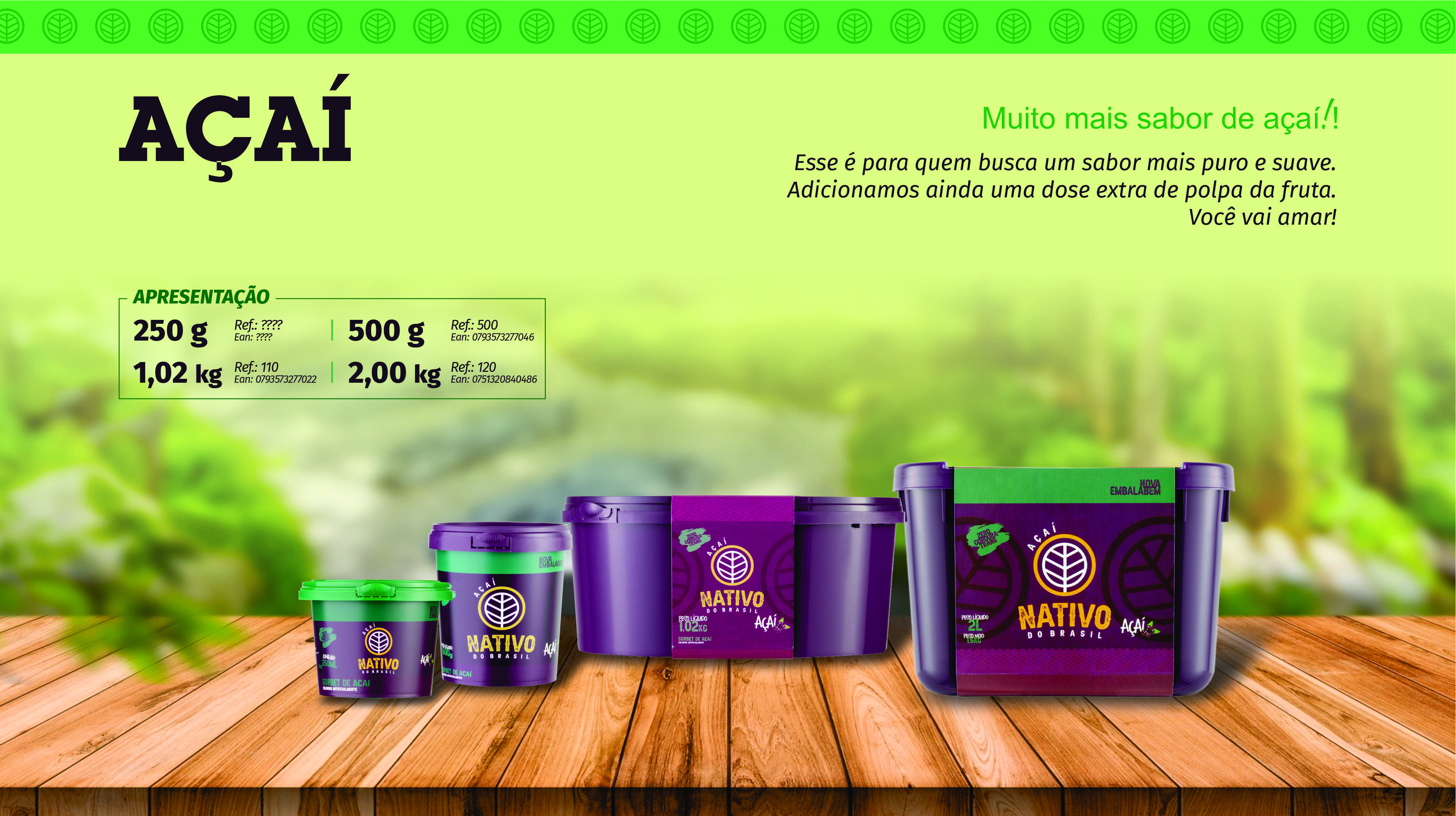 Açaí Natural | Açaí Nativo do Brasil